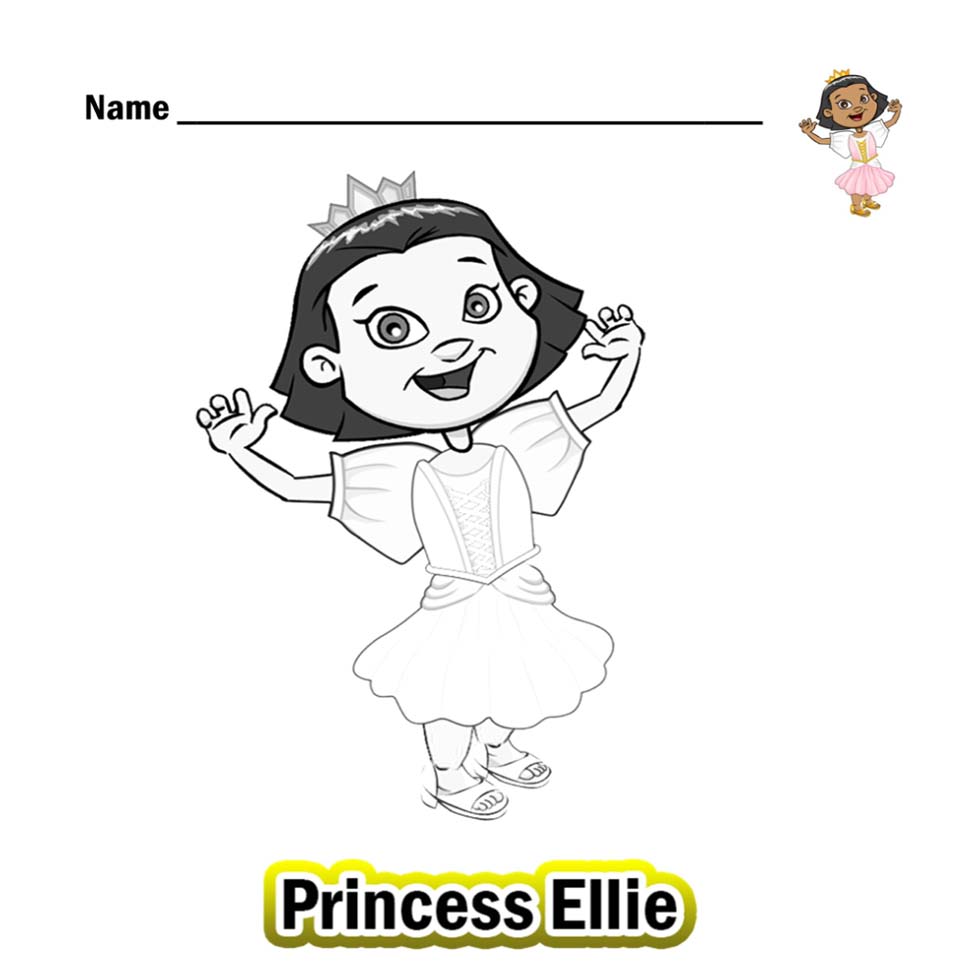 Princess Ellie and the Feathered Prince | Set on a Hill